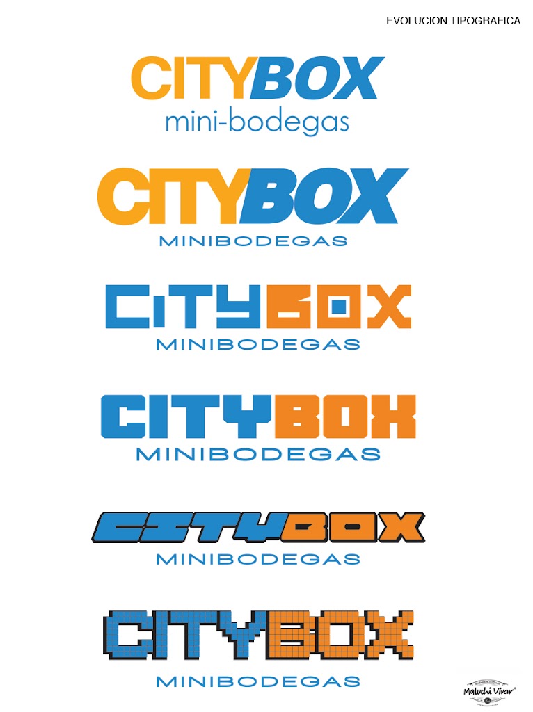 BRANDING REFRESHMENT. CITYBOX LOGO – Maluchi Vivar